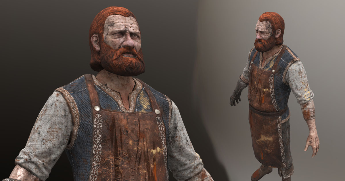 Blacksmith 2. | 3D Characters | Unity Asset Store
