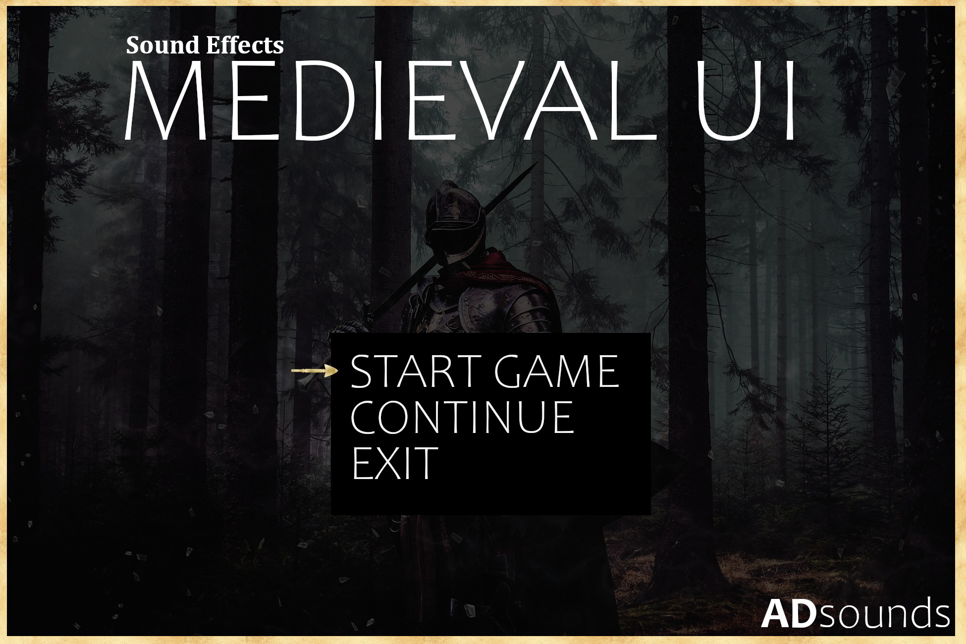 Medieval User Interface - Sound Effects | Audio Sound FX | Unity Asset ...