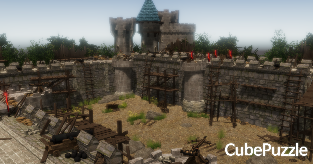 Castlewall_CP | 3D Historic | Unity Asset Store