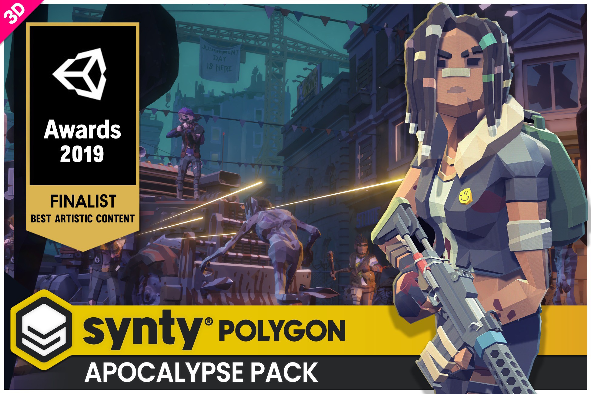 POLYGON Apocalypse - Low Poly 3D Art by Synty | 3D Urban | Unity Asset ...