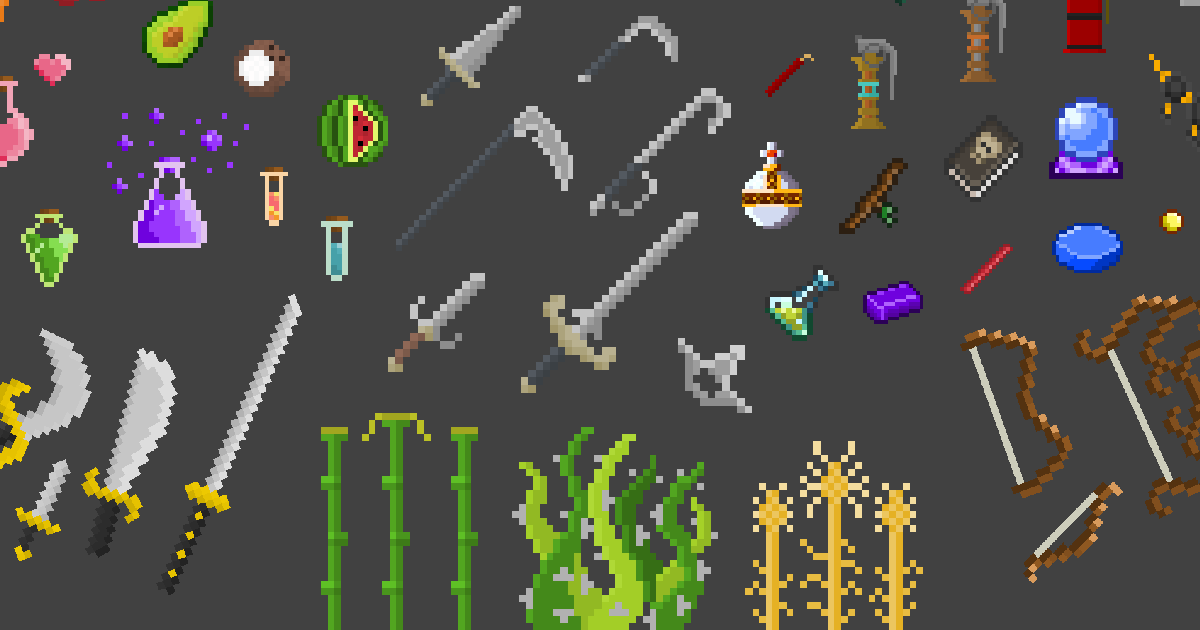 Big RPG - Pixel pack 32x32 | 2D Icons | Unity Asset Store