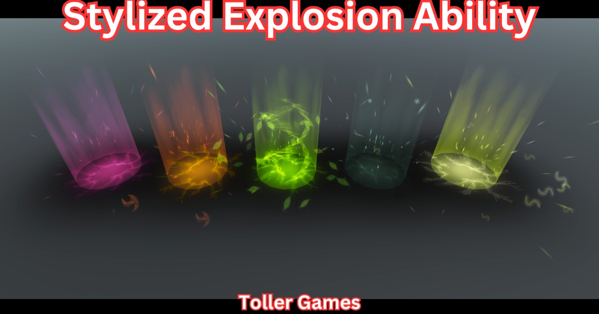 Stylized Explosion Ability | Spells | Unity Asset Store