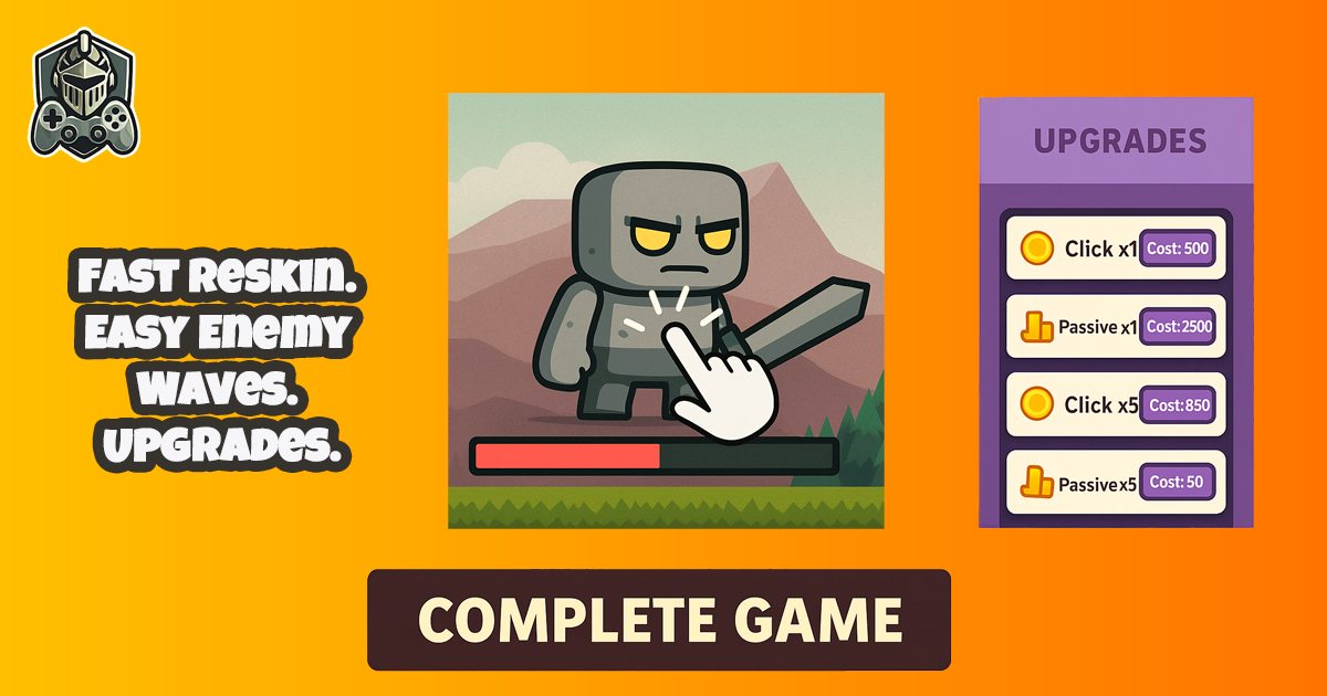 Casual Clicker | Game Template | Systems | Unity Asset Store