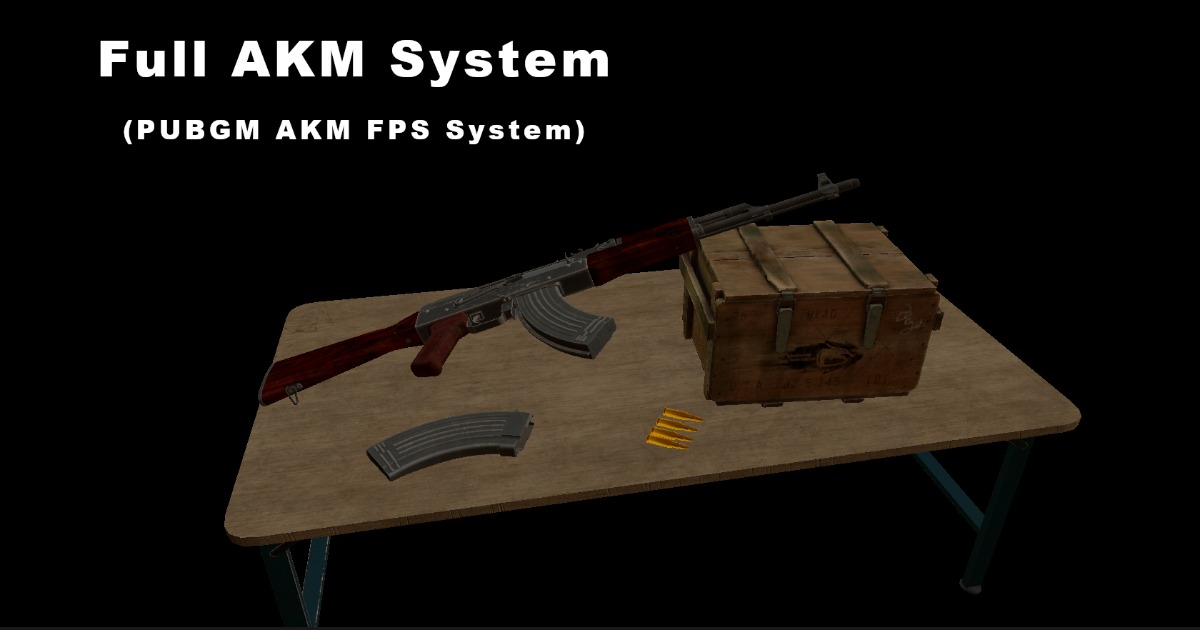 PUBGM AKM FPS System | 게임 툴킷 | Unity Asset Store