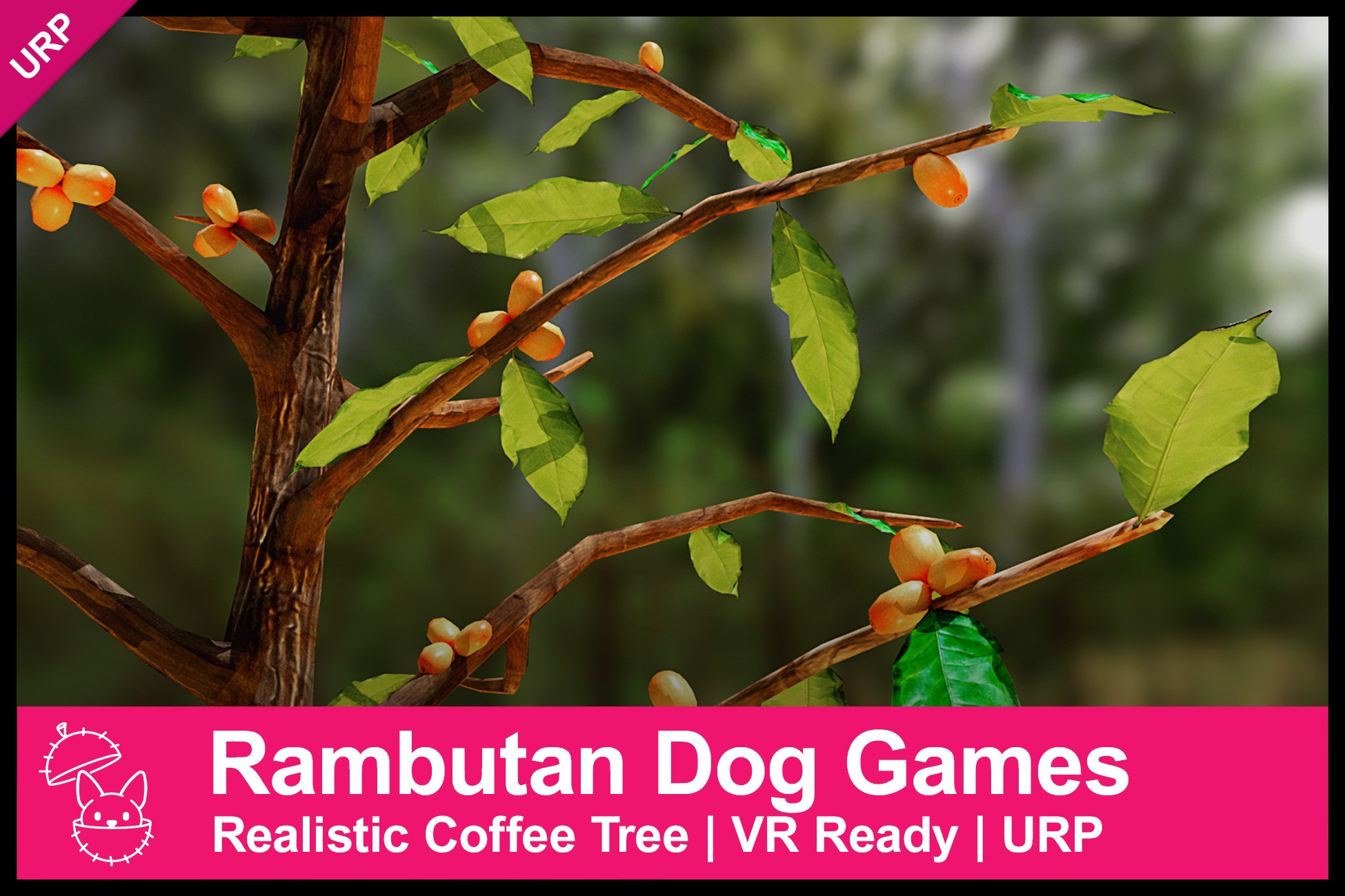 Realistic Coffee Tree | VR Ready | URP | 3D Plants | Unity Asset Store Realistic Coffee Tree | VR Ready | URP | 3D Plants | Unity Asset Store