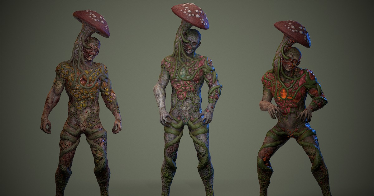 Monster Mushroom 07 | 3D Characters | Unity Asset Store