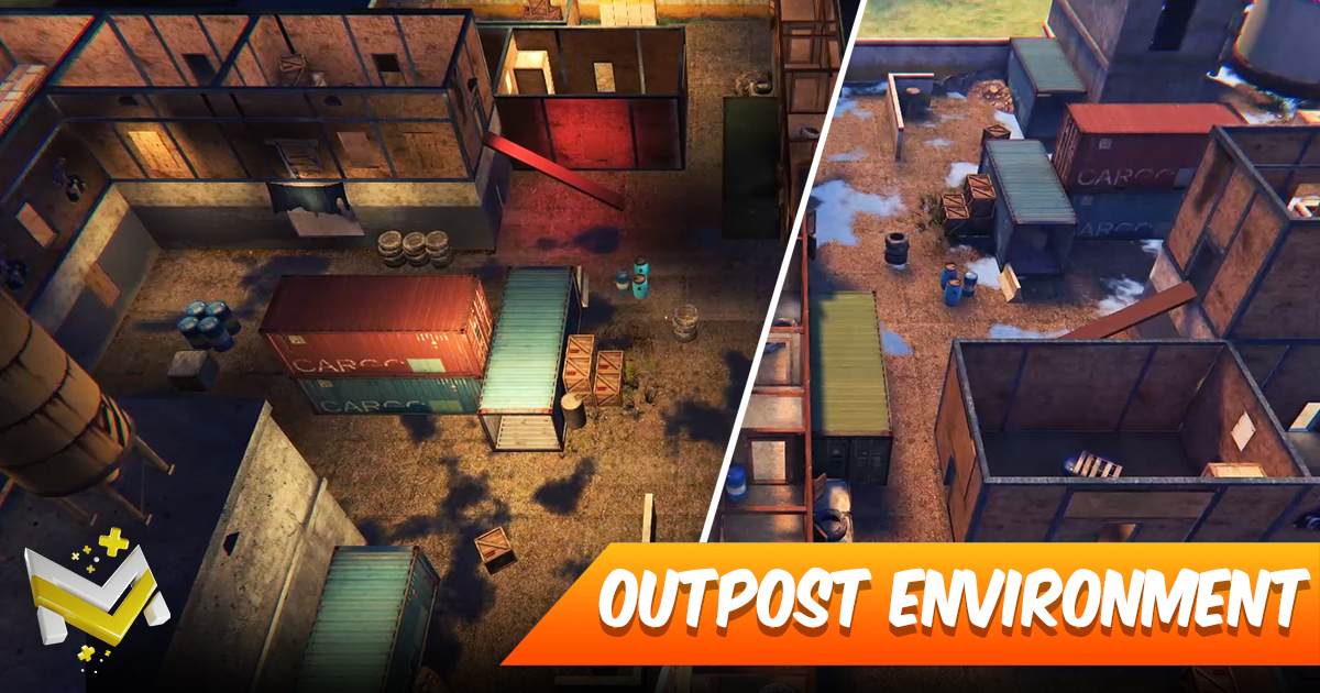 Game Ready -- OutPost Shooting Environment | 3D Environments | Unity Asset Store