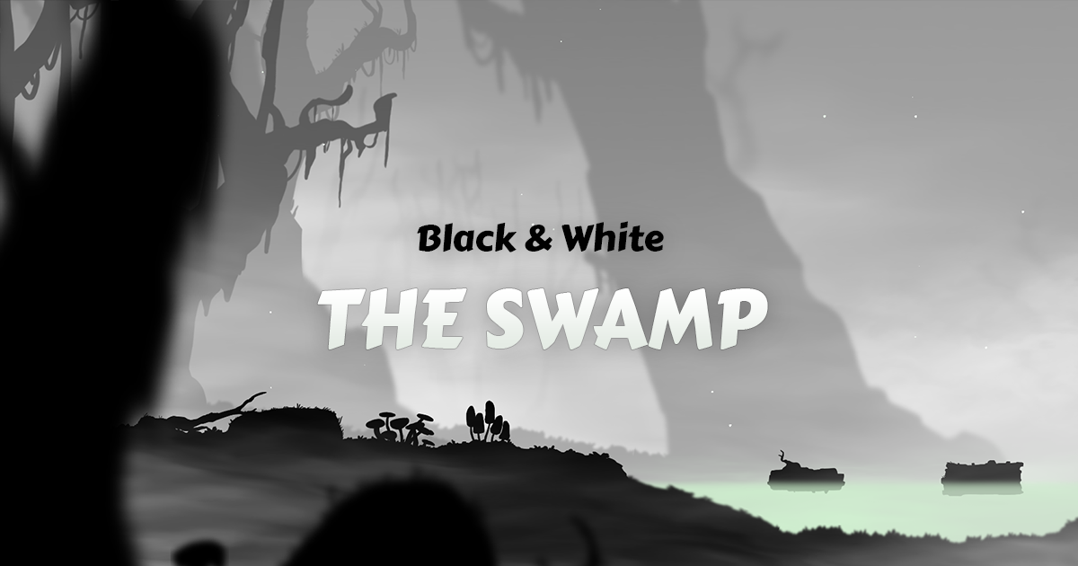 Black and White - The Swamp | 2D 环境 | Unity Asset Store
