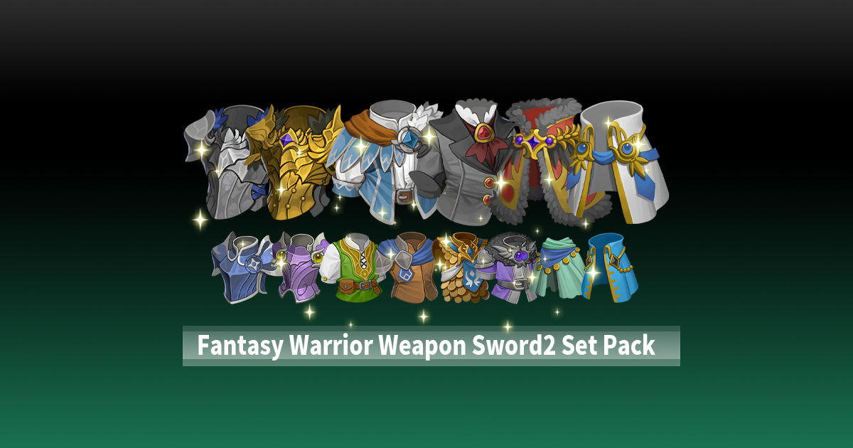 Fantasy Class Armor2 Set Pack | 2D Icons | Unity Asset Store