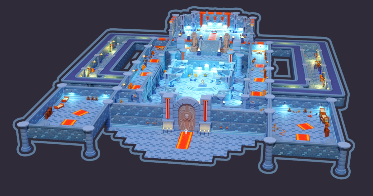 GameDev Polygon Kit - Dark Dungeon | 3D Dungeons | Unity Asset Store