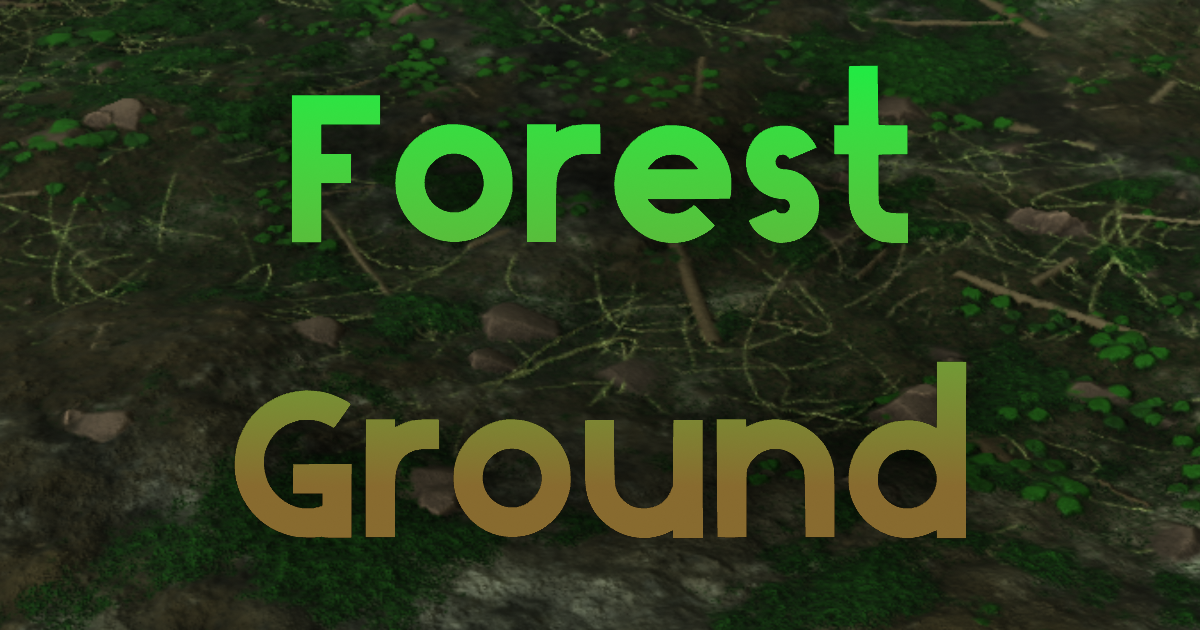 Realistic Forest Ground - Complete Material | 2D Floors | Unity Asset Store