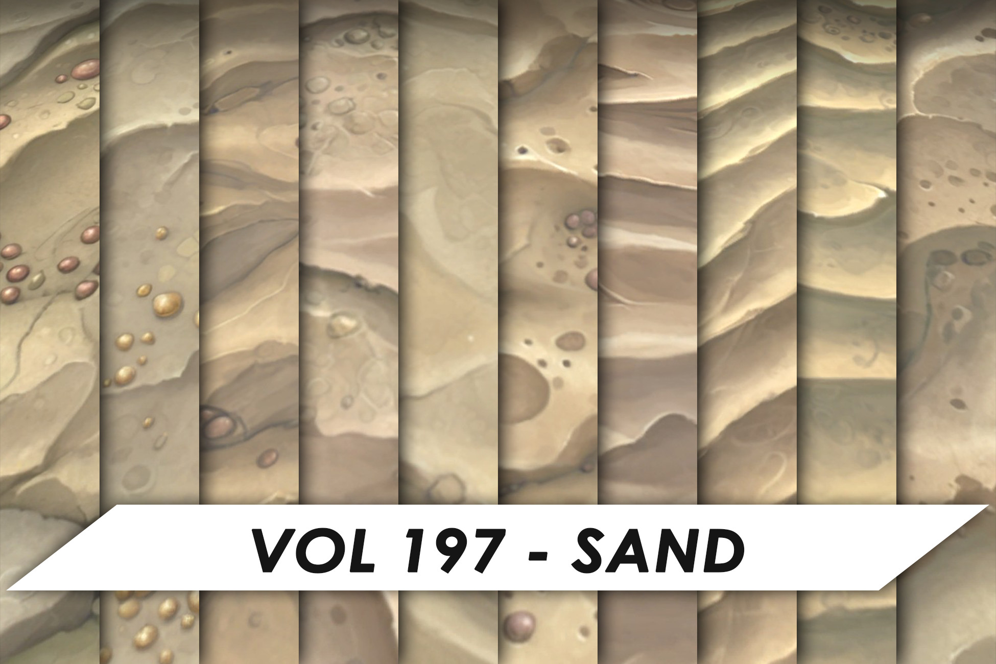 Stylized Textures - Vol 197 - Sand | 2D Textures & Materials | Unity Asset Store