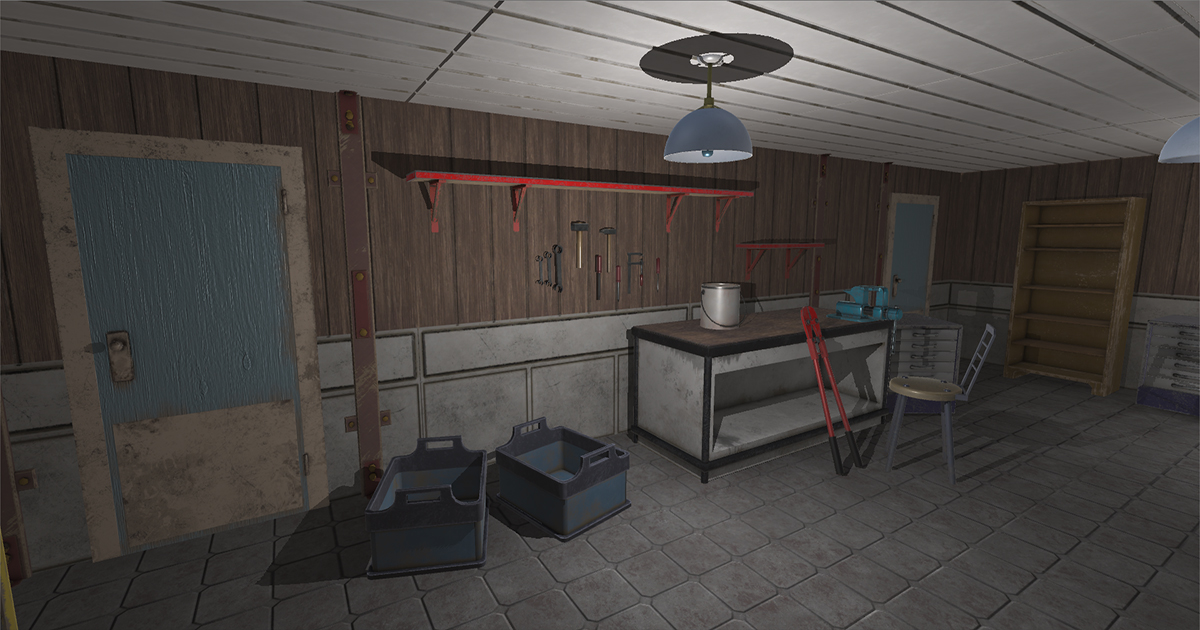 Workshop Interior | 3D | Unity Asset Store
