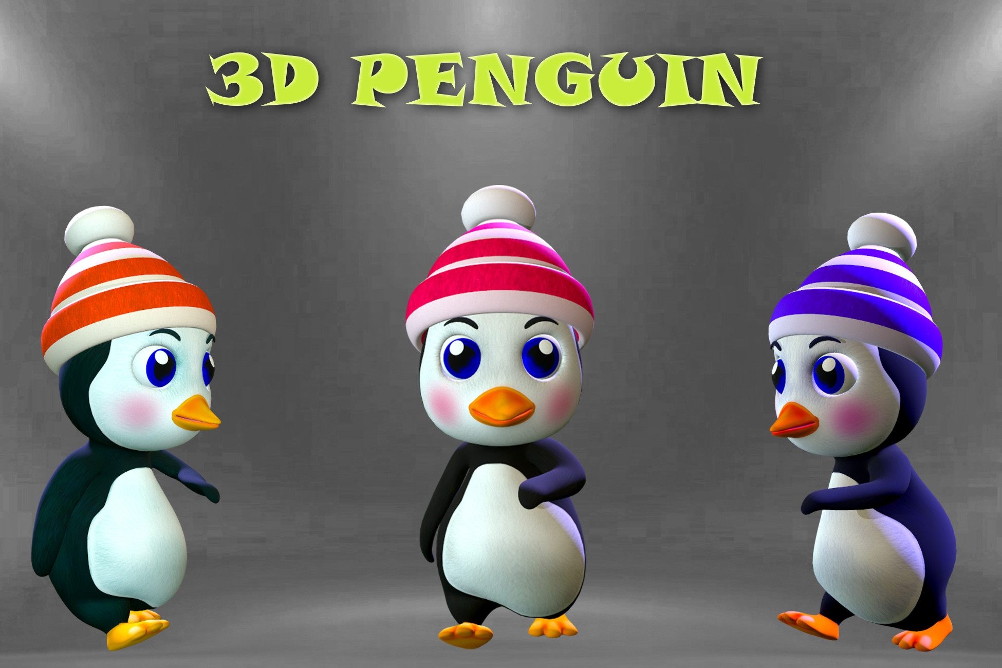 Humaniod Penguin Character | Characters | Unity Asset Store