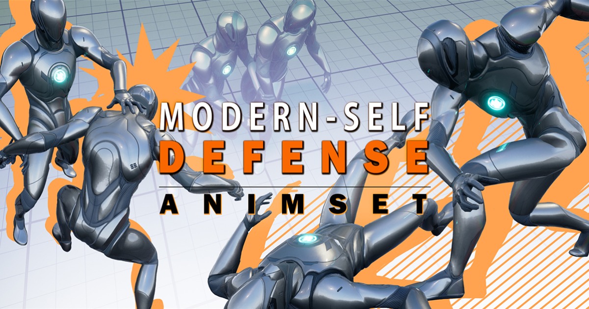 Modern-Self Defense AnimSet | 3D Animations | Unity Asset Store