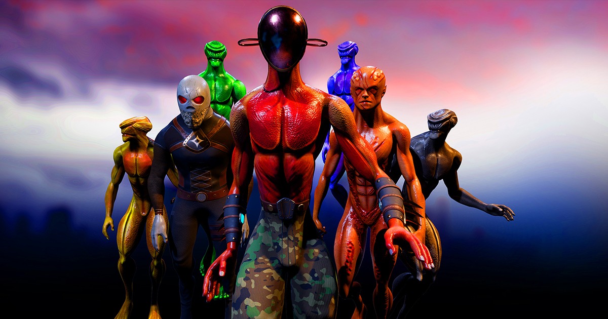 Mutant Pack 3 GHS | 3D 生物 | Unity Asset Store