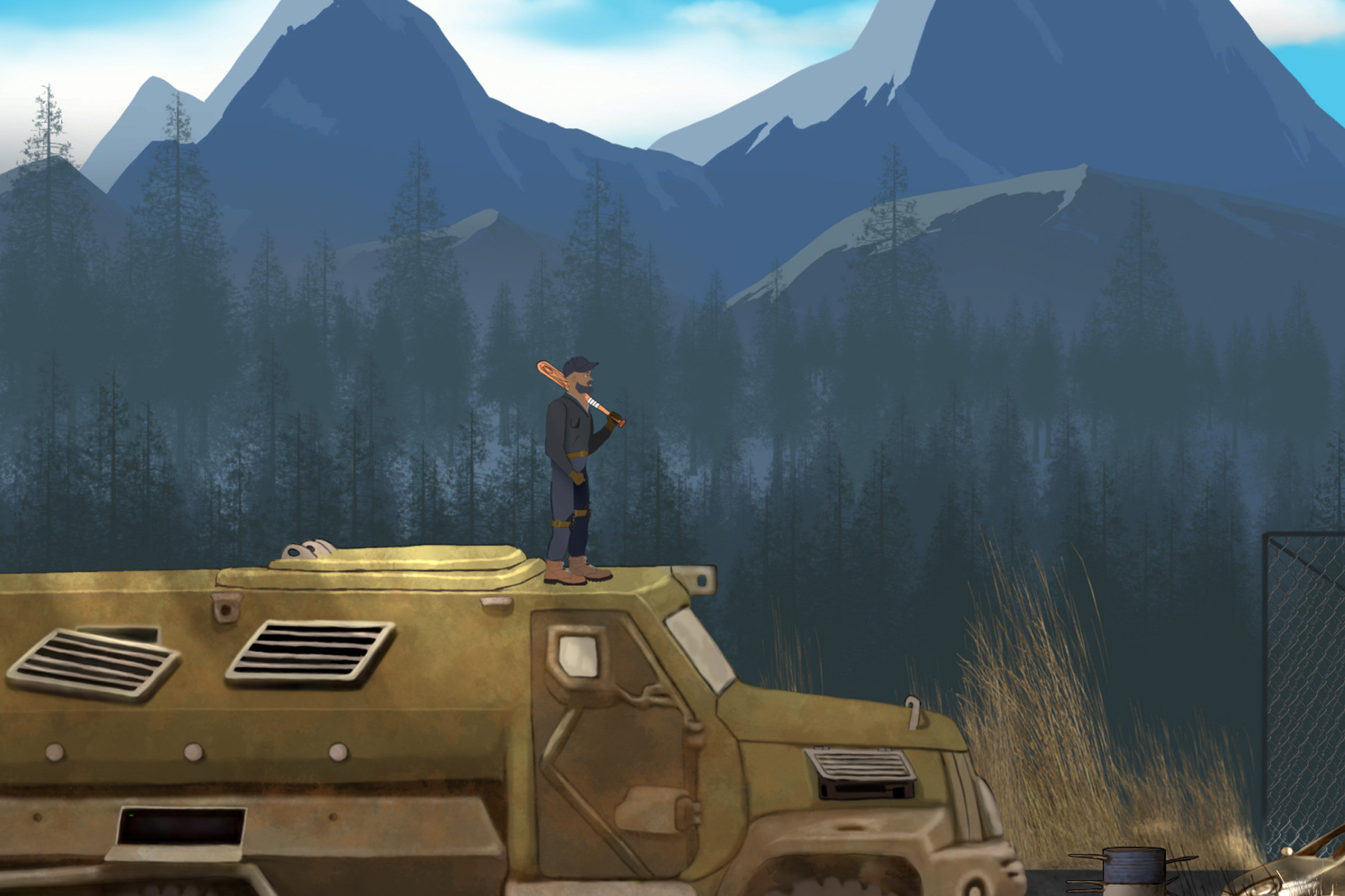 Post-apocalypse 2D city | 2D Environments | Unity Asset Store