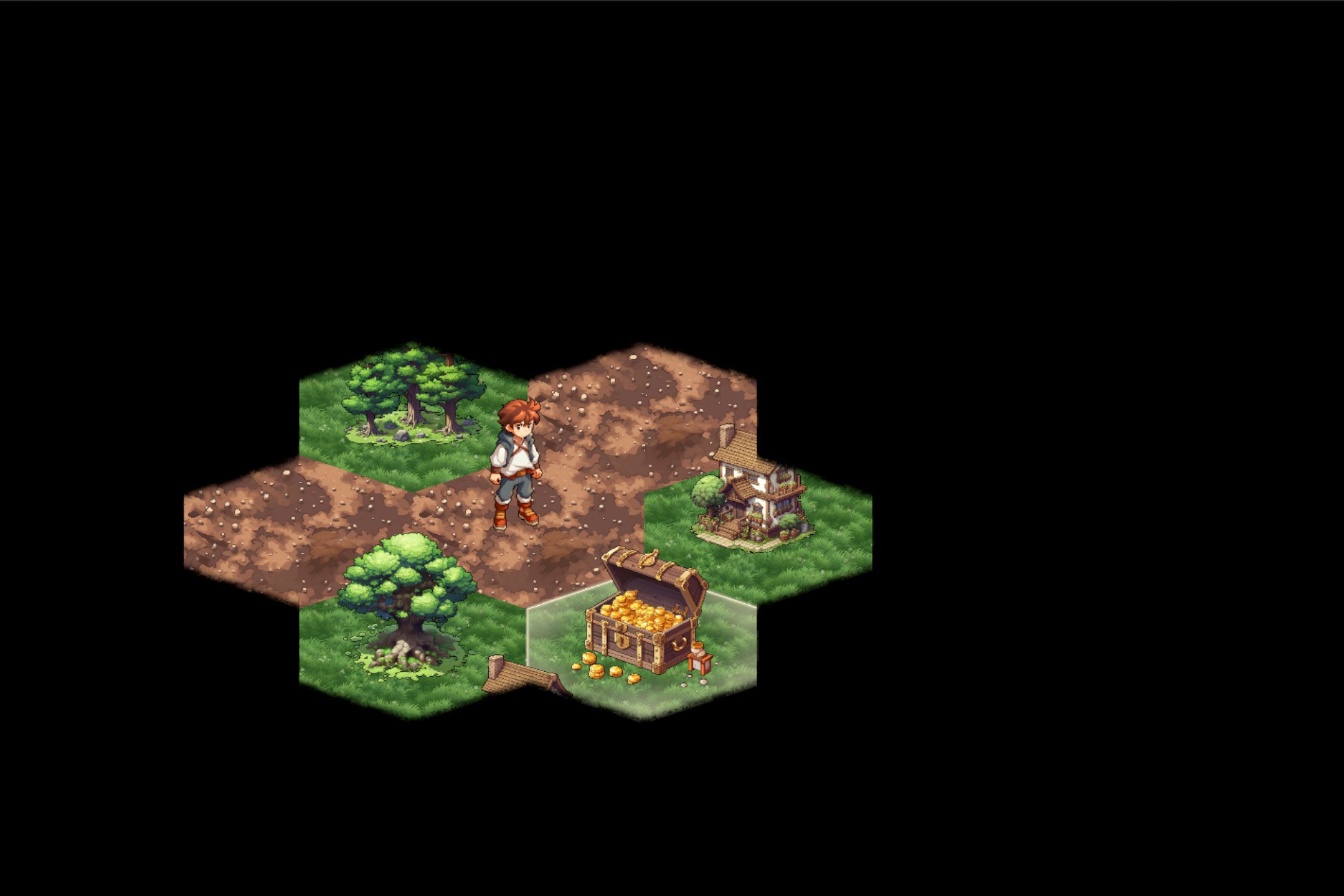 Isometric Hexagon Tiles Pack with Player Controller | 2D Environments | Unity Asset Store