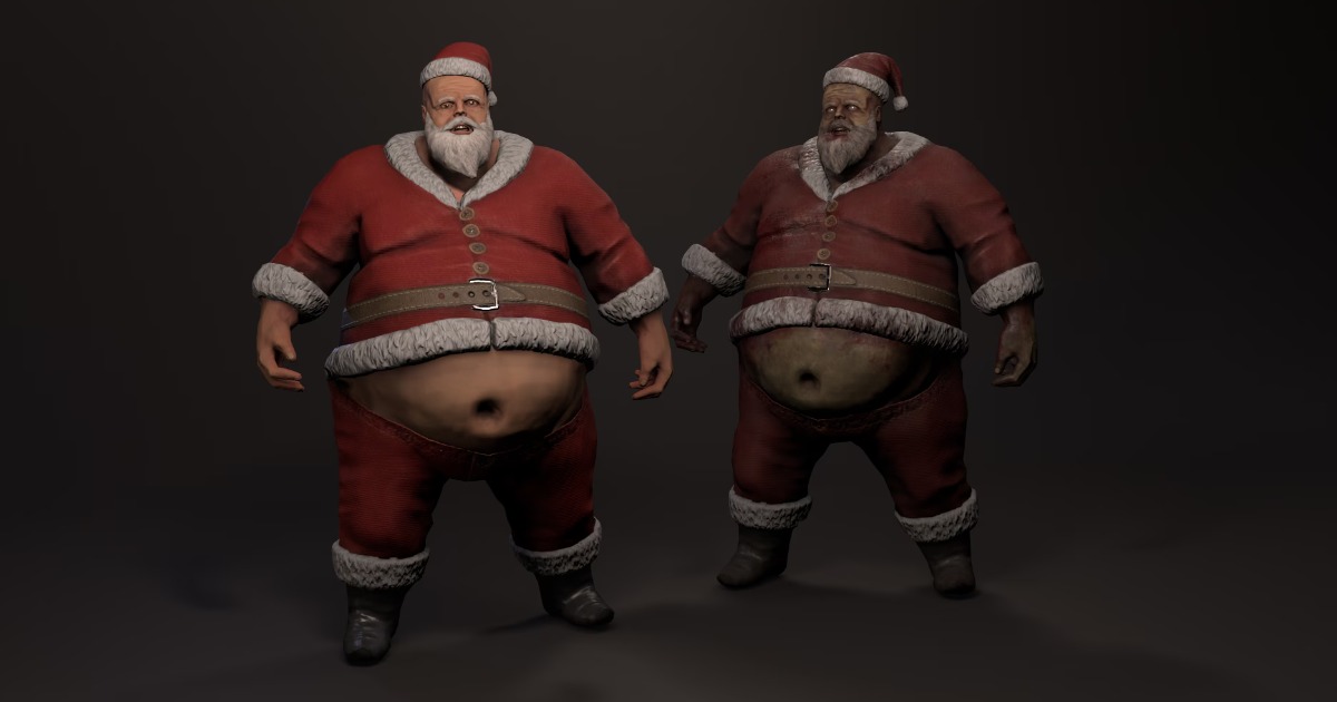 Bad Santa | 3D Characters | Unity Asset Store
