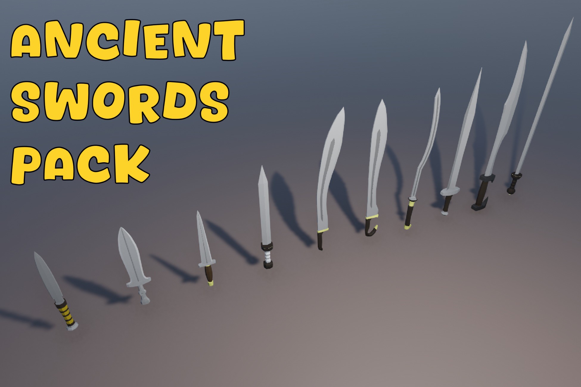 Ancient Swords Pack | 3D Weapons | Unity Asset Store