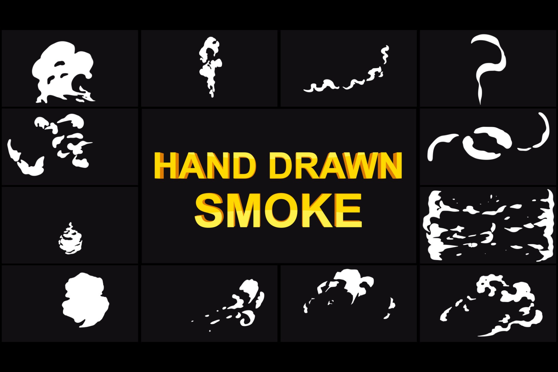 Hand Drawn Smoke | 불 & 폭발 | Unity Asset Store