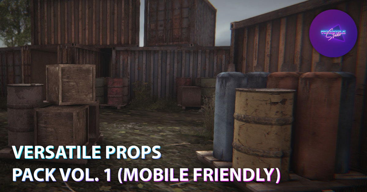 Versatile Props Pack Vol. 1 (Mobile Friendly) | 3D Props | Unity Asset ...