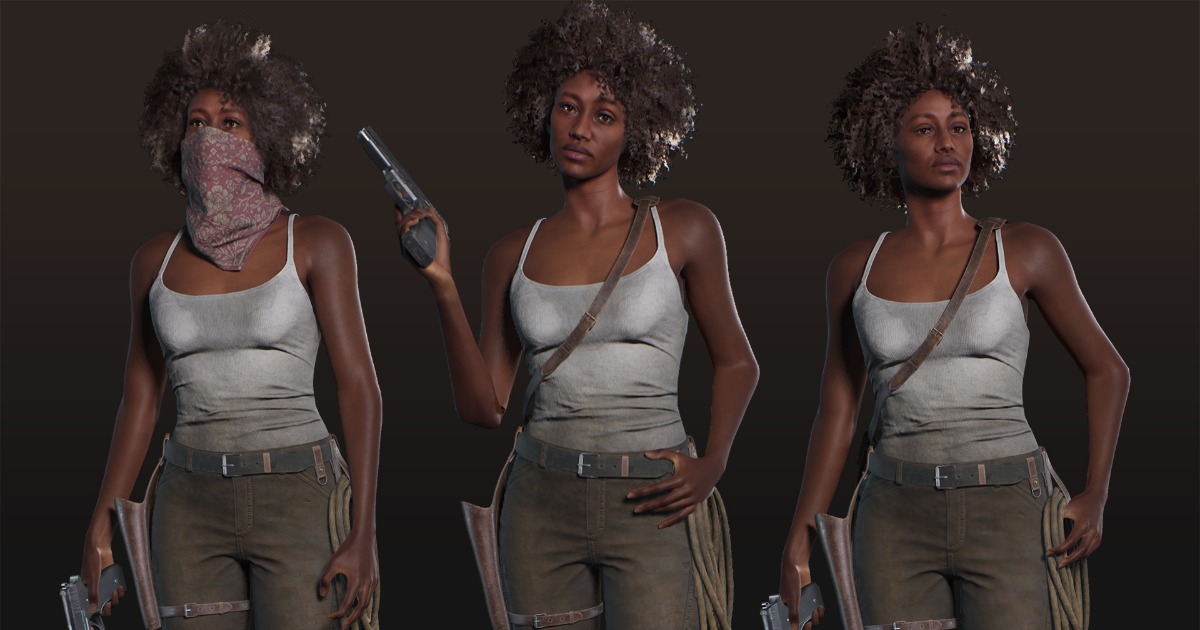 Adventure Character Diana - Survival, Survivor, RPG, Shooter, Action ...