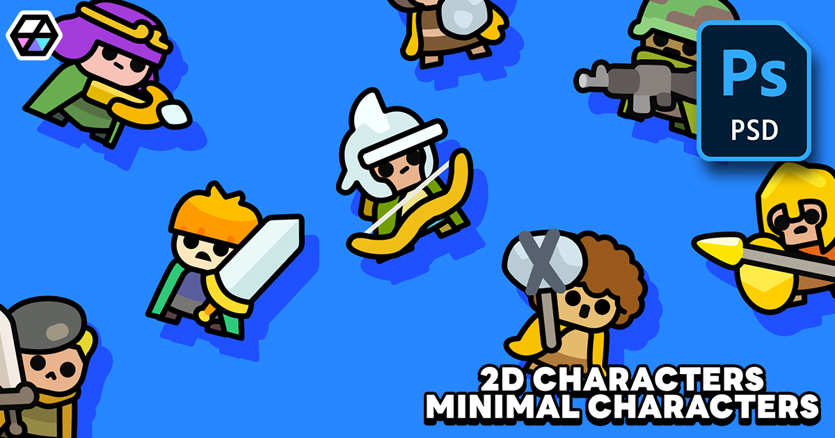 2D Characters - Minimal Characters | 2D Characters | Unity Asset Store