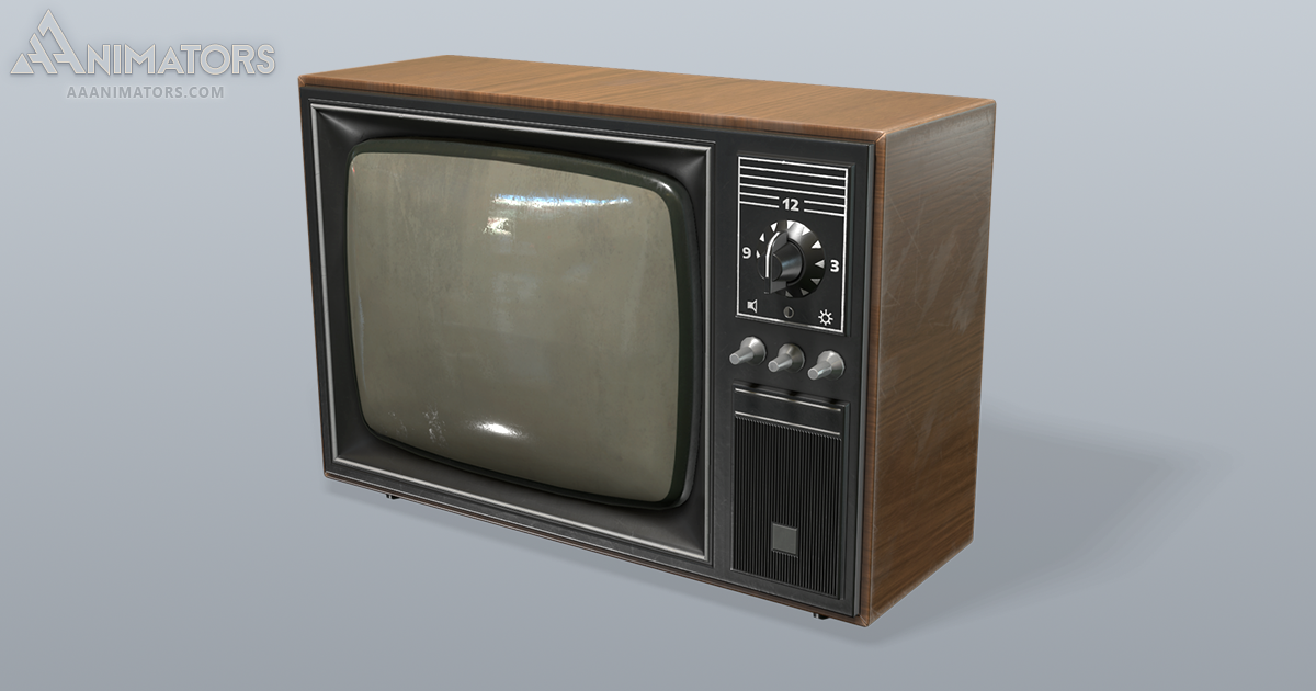 Low Poly TV 02 | 3D Furniture | Unity Asset Store