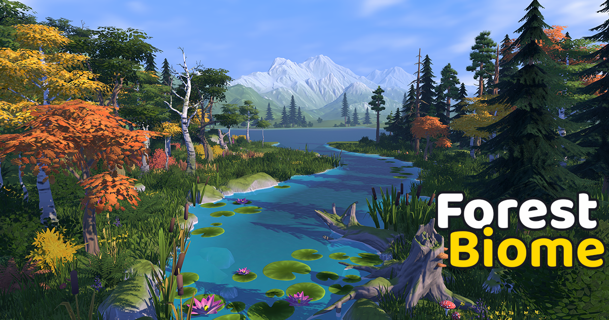 Stylized Nature - Forest Biome | 3D Landscapes | Unity Asset Store