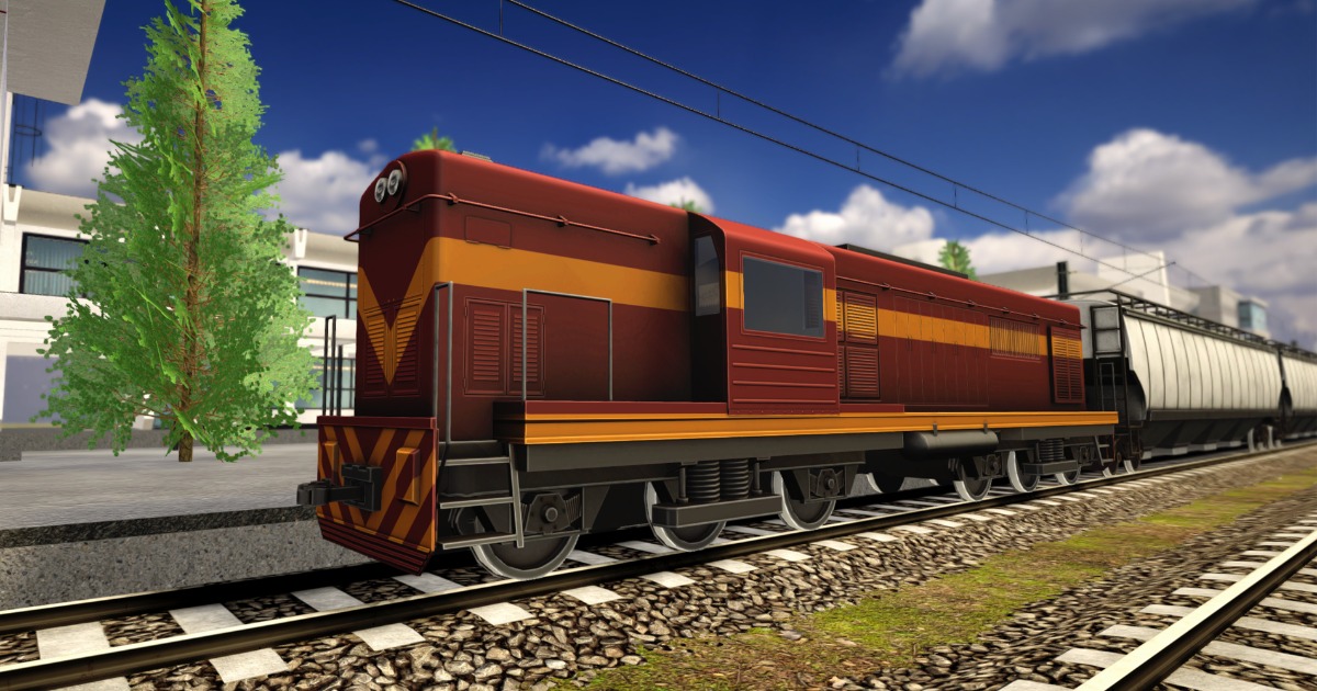 Locomotive 09 | 3D Land | Unity Asset Store