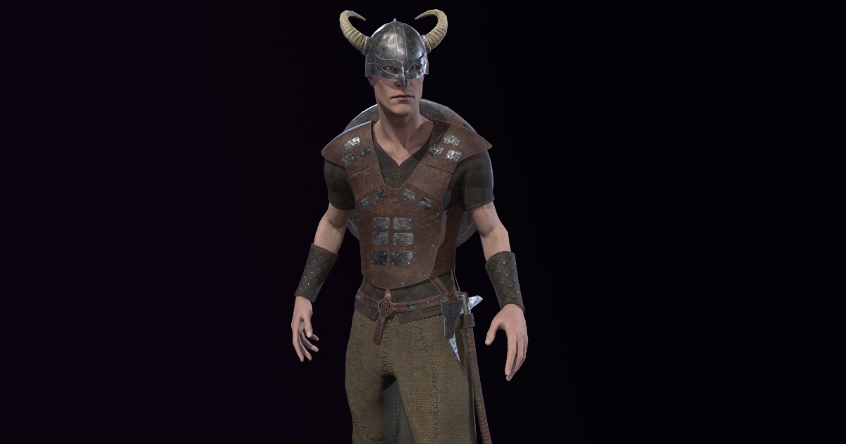 Scandinavian Warrior | 3D Characters | Unity Asset Store