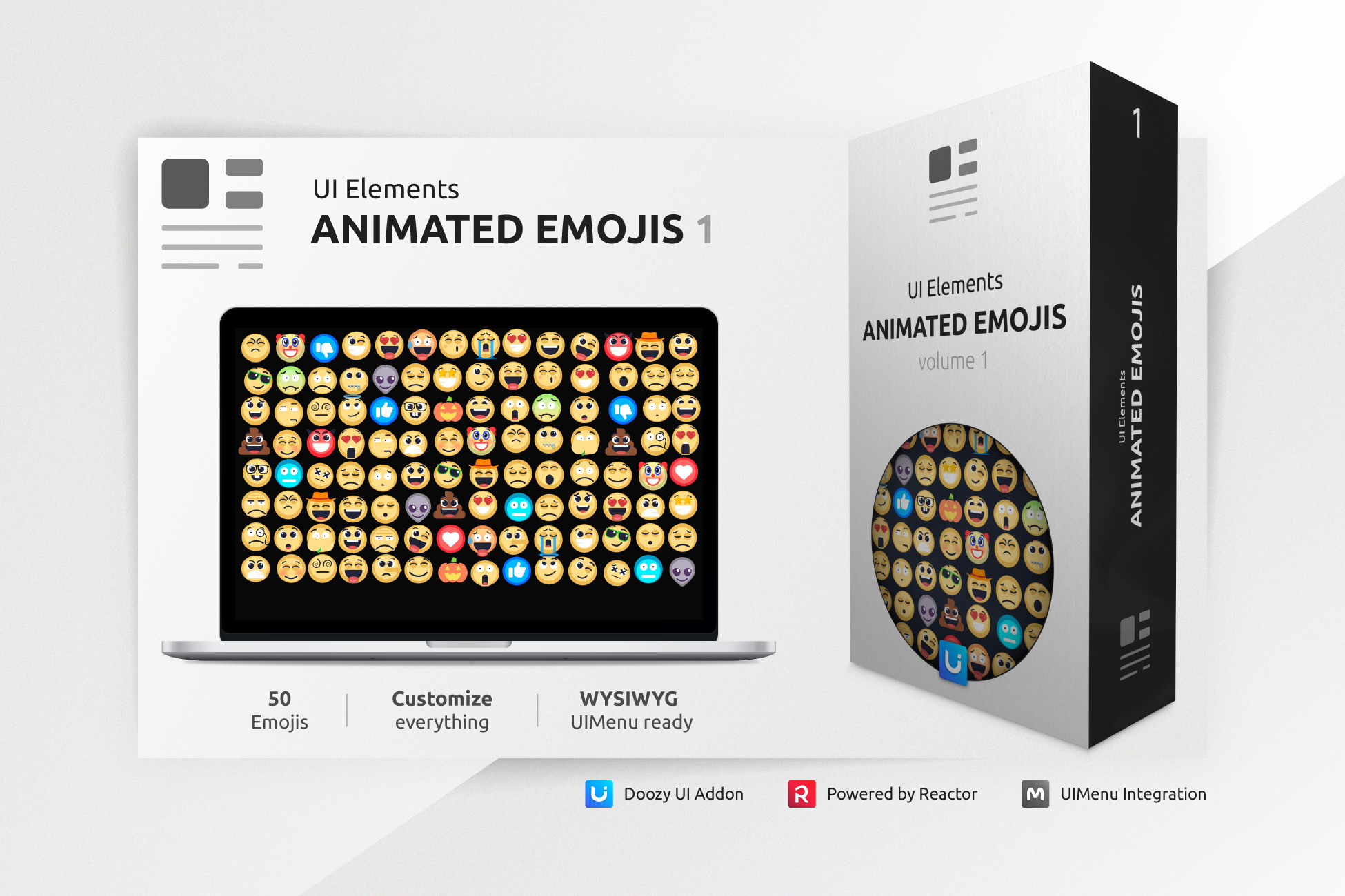 Animated Emojis 1 – Doozy UI Addon by Doozy Entertainment