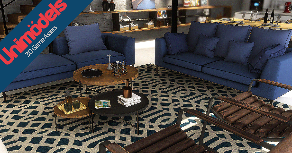 Interior department Vol. 1 | 3D Interior | Unity Asset Store