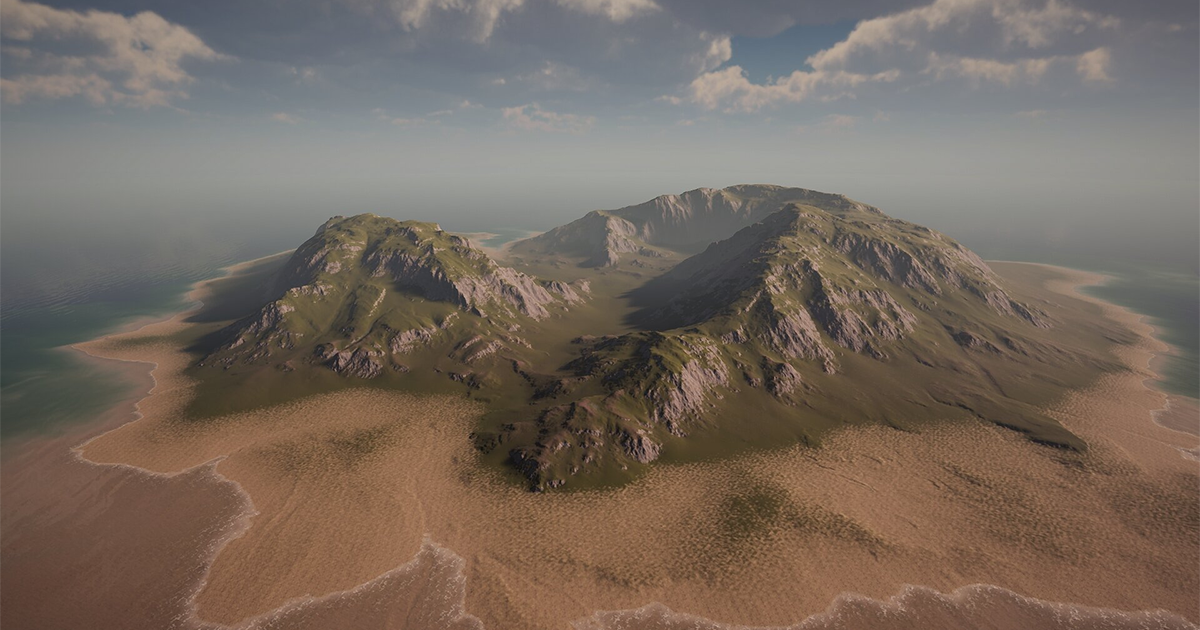Rugged Hills - Stamp Pack | 3D Landscapes | Unity Asset Store