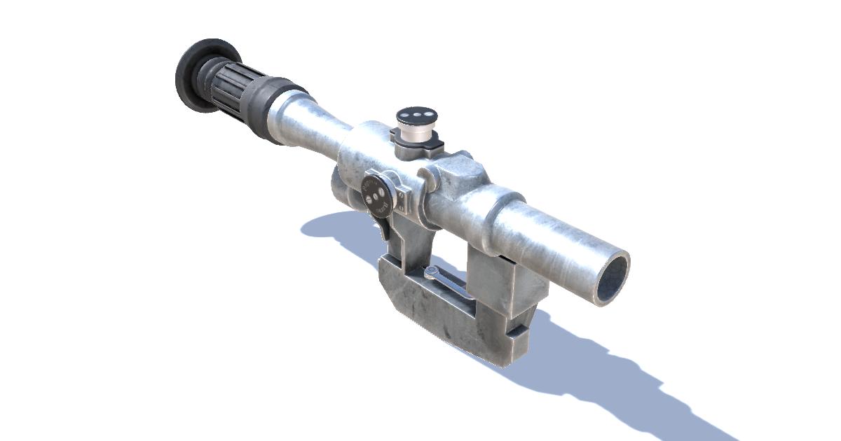 Sniper Scope PSO | 3D Guns | Unity Asset Store