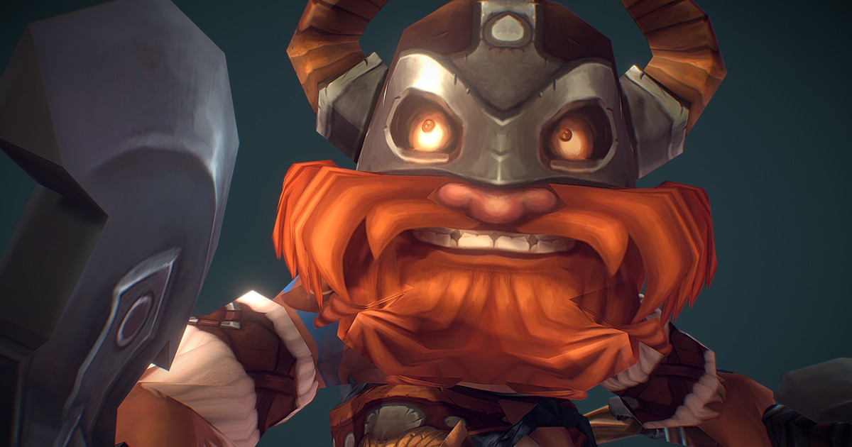 Mini Viking Eric - Hand Painted | Characters | Unity Asset Store