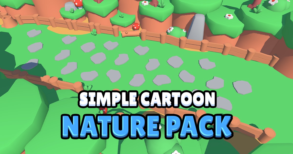 Simple Cartoon Nature Pack | 3D Environments | Unity Asset Store