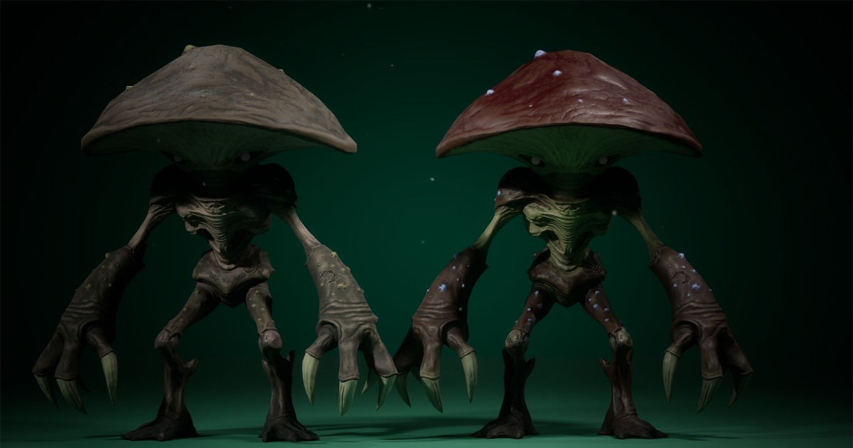 Monster Mushroom | 3D Creatures | Unity Asset Store