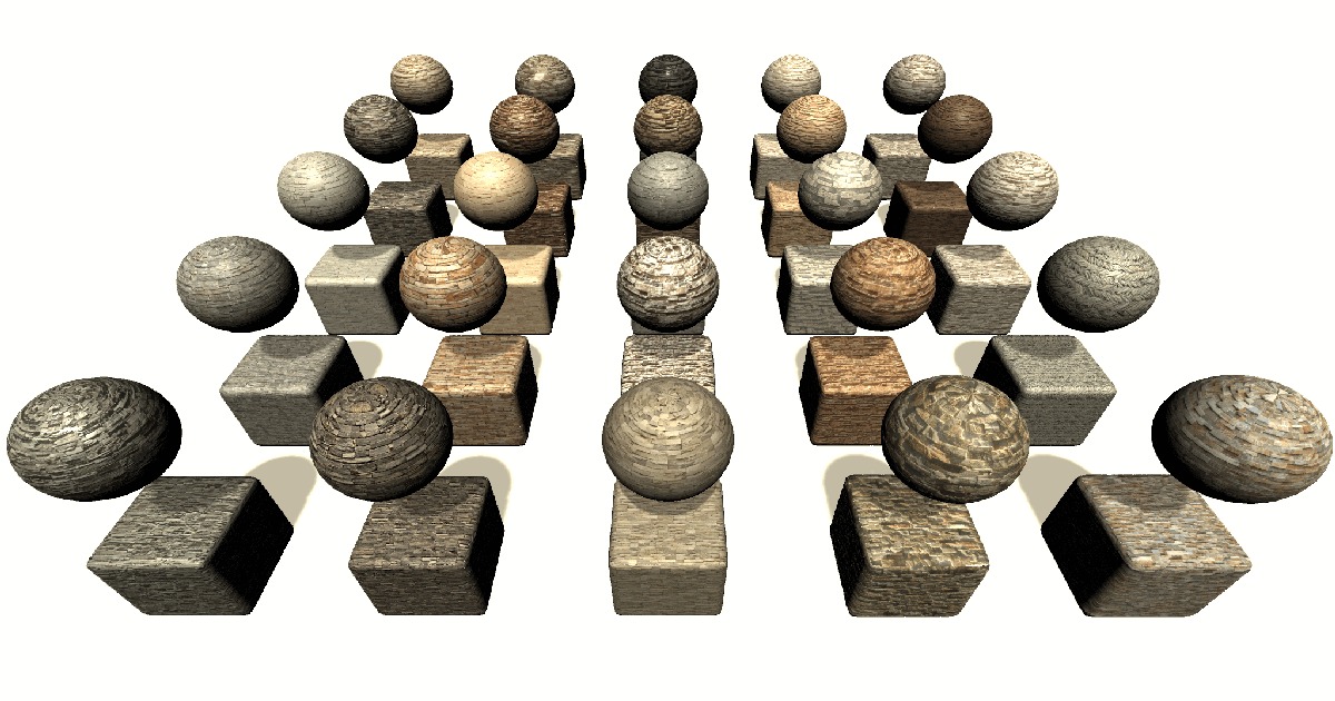 25 Stone Wall Materials Ready, Volume. 12 | 2D Brick | Unity Asset Store