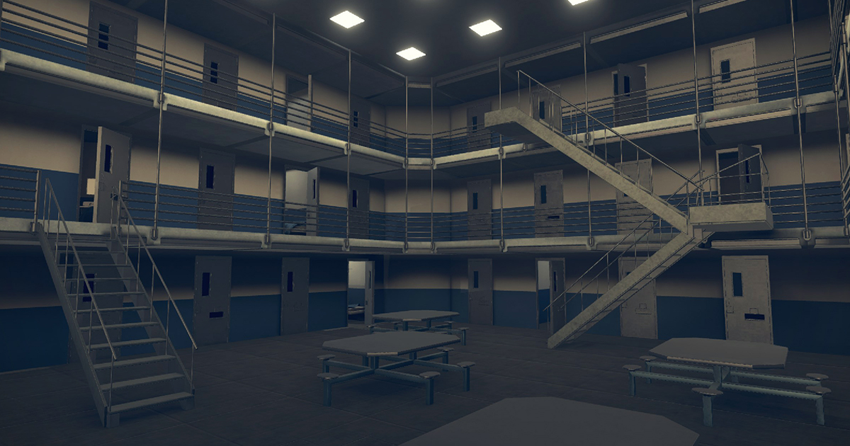 Prison Interior Vol2 | 3D Urban | Unity Asset Store