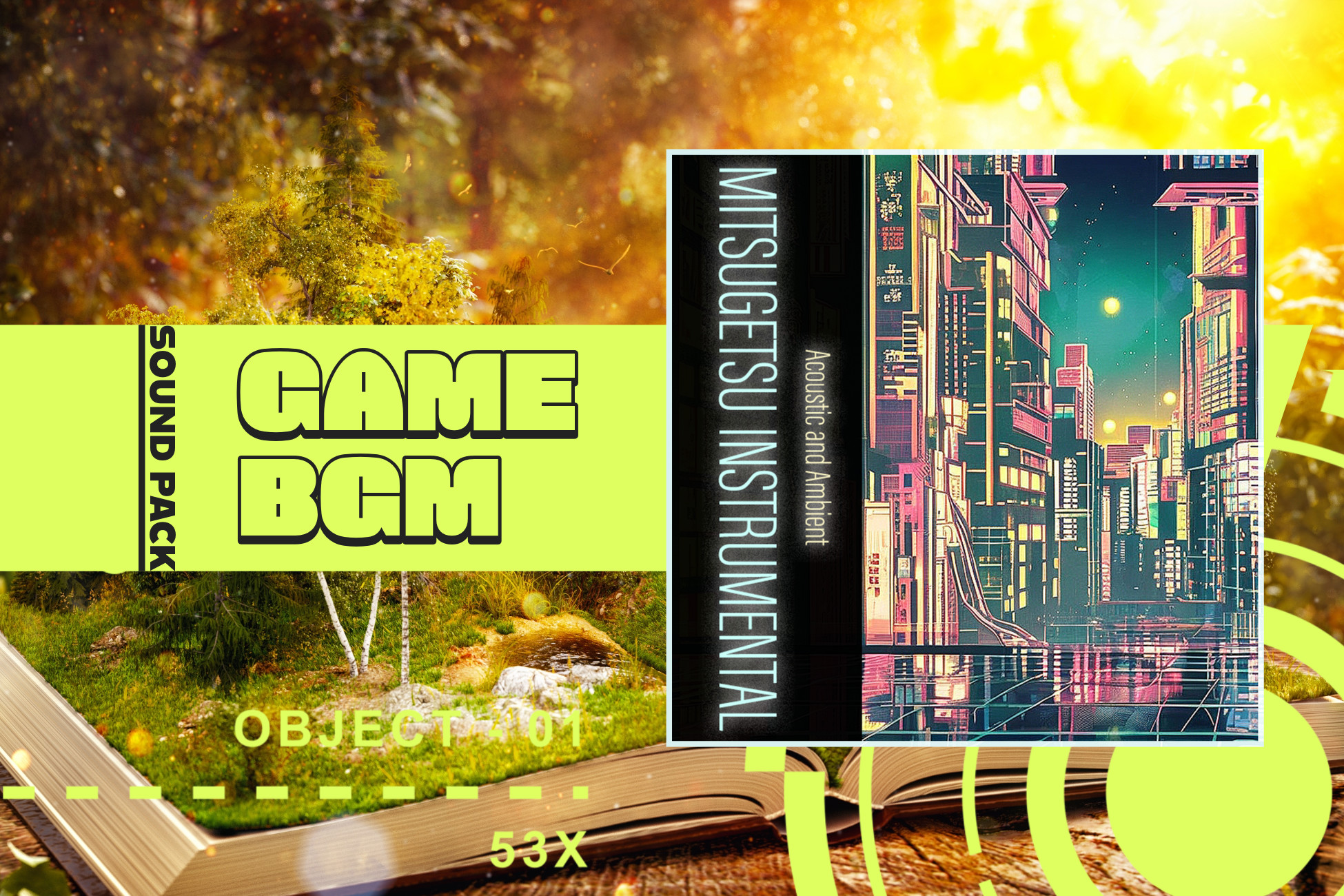 BGM Assets_MITSUGETSU INSTRUMENTAL_Acoustic and Ambient | Audio Music | Unity Asset Store