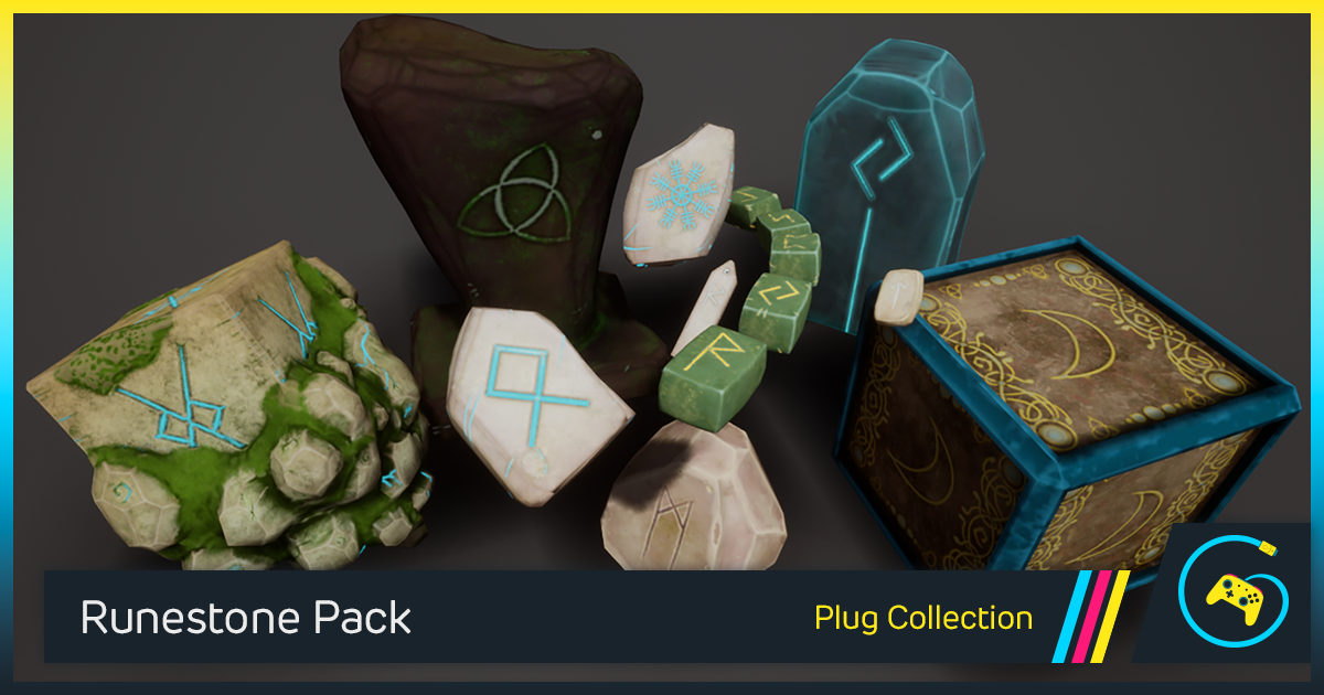 Runestone Pack by Gamertose | 3D 소품 | Unity Asset Store
