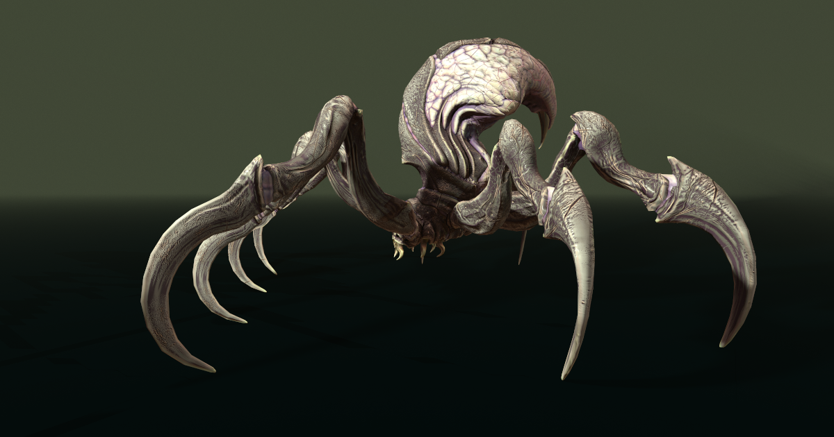 Spider01 | 3D Creatures | Unity Asset Store