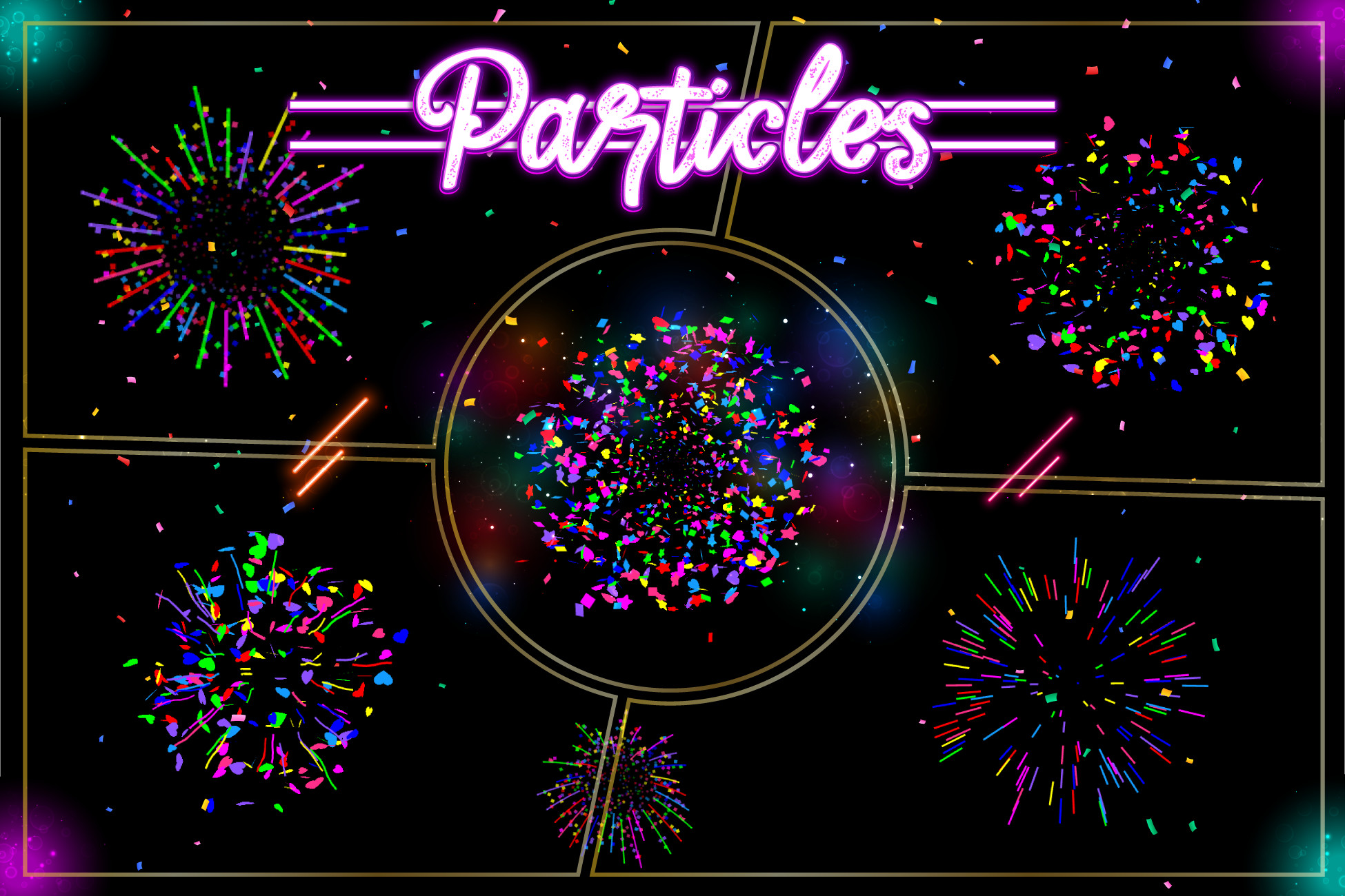 Confetti Particles System FX | VFX Particles | Unity Asset Store