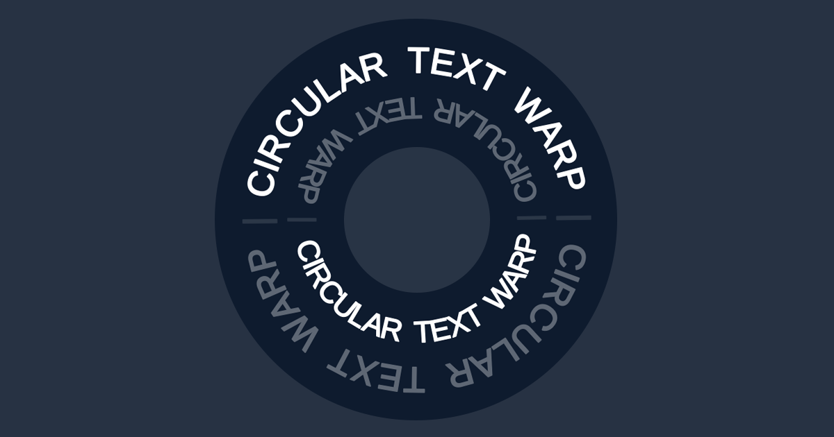 Circular Text Warp | GUI Tools | Unity Asset Store