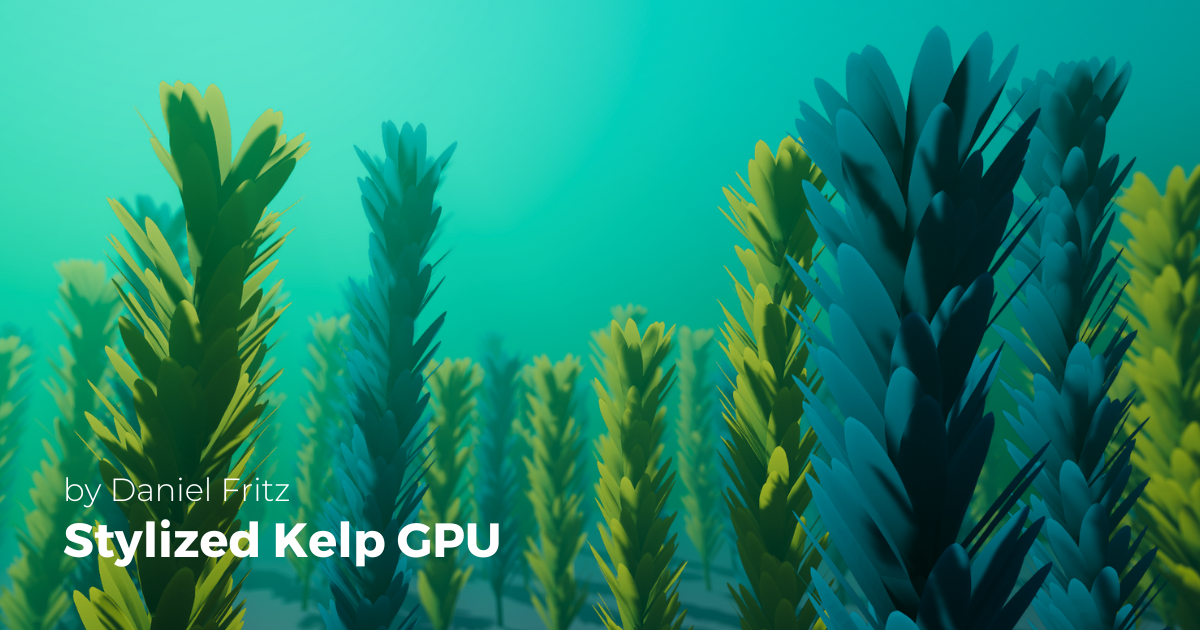 Stylized Kelp GPU | 3D Vegetation | Unity Asset Store