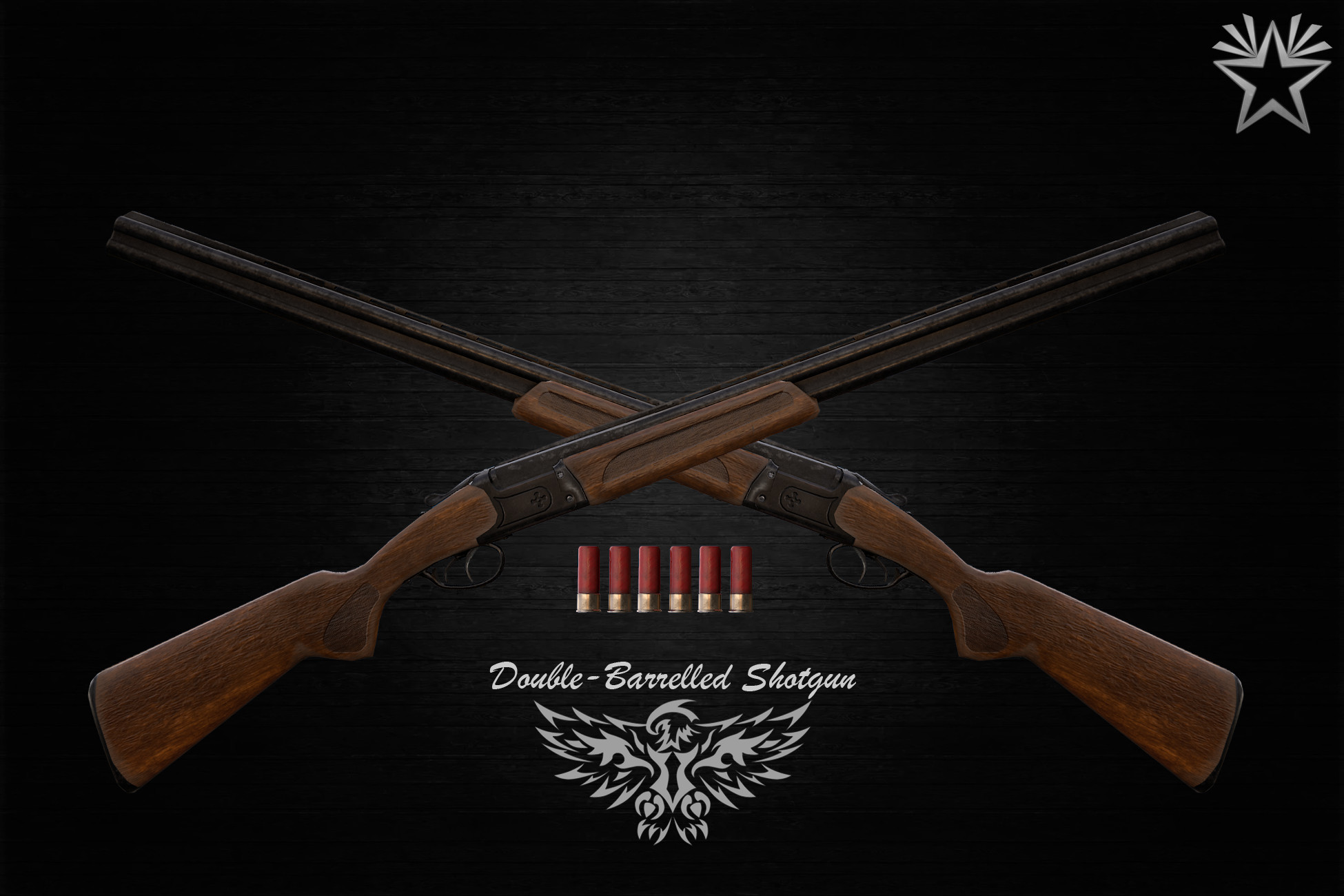 Double-Barrelled Shotgun | 3D Guns | Unity Asset Store