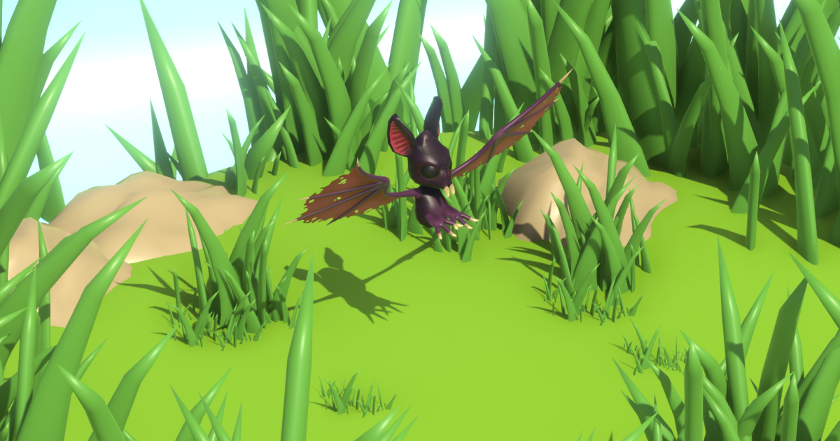 Bat - Casual Fantasy | 3D Creatures | Unity Asset Store