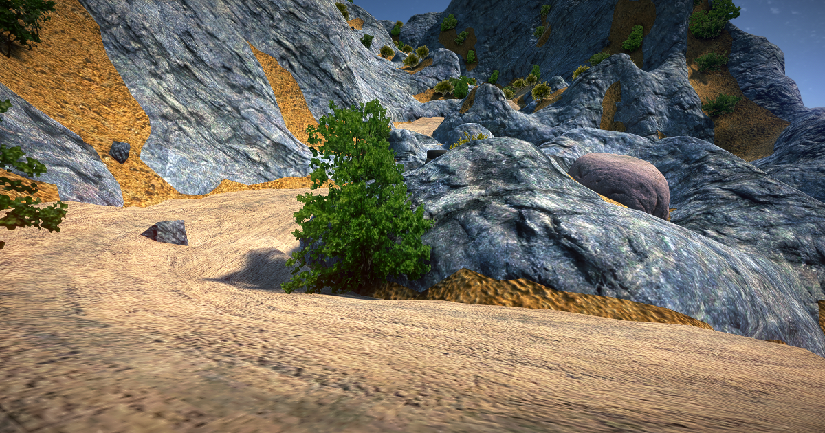 Off-road Rally Racing Road #2 : Mountain Track | 3D Roadways | Unity ...